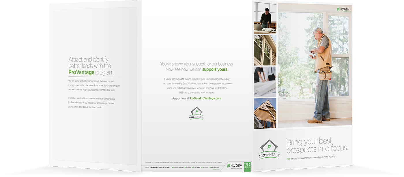 PlyGem PREFERRED CONTRACTOR PROGRAM – BIGFOOT CREATIVE