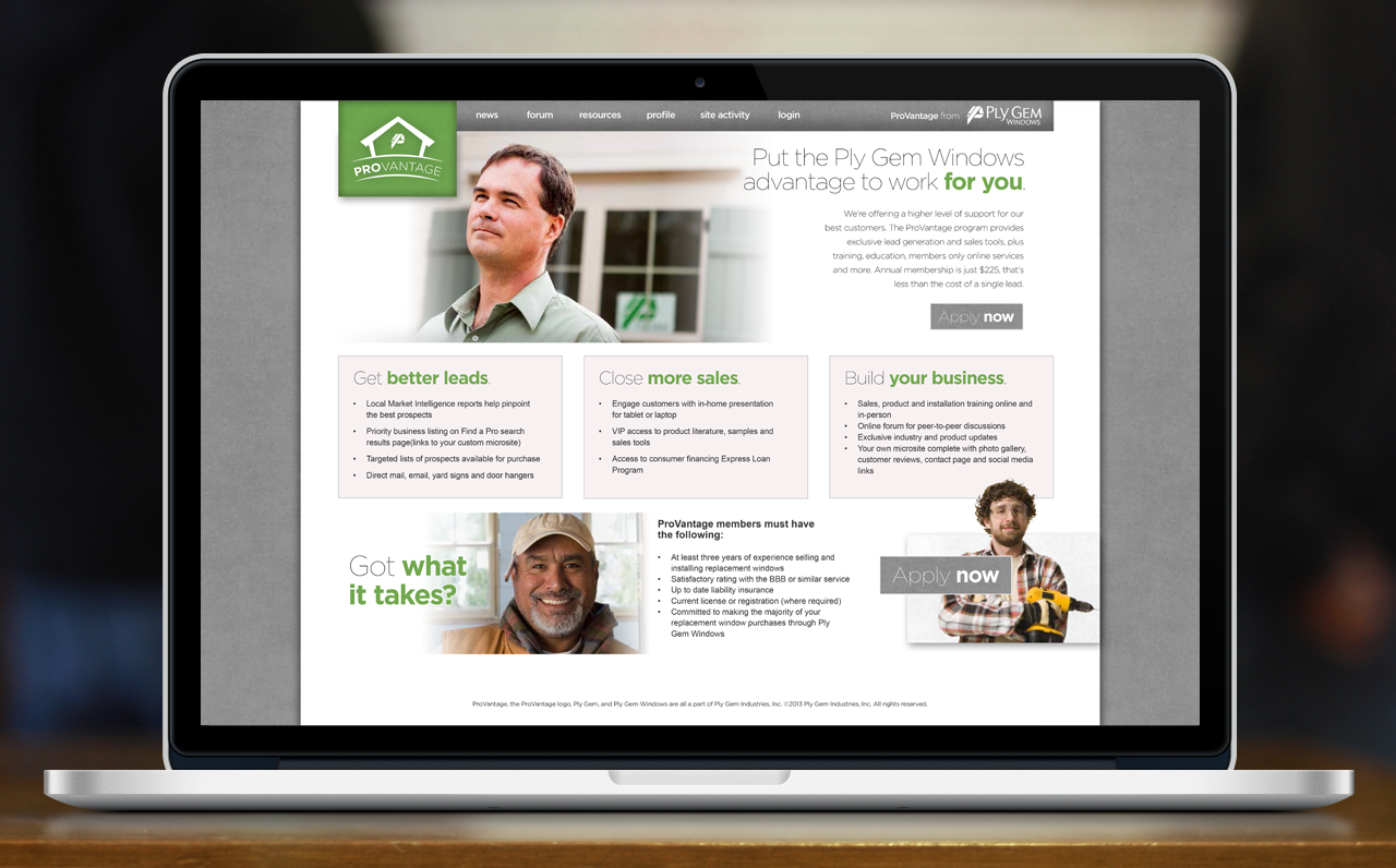 PlyGem PREFERRED CONTRACTOR PROGRAM – BIGFOOT CREATIVE